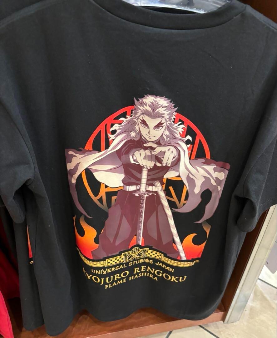 Demon Slayer Rengoku Kyojuro T-shirt Official goods A… - Gem