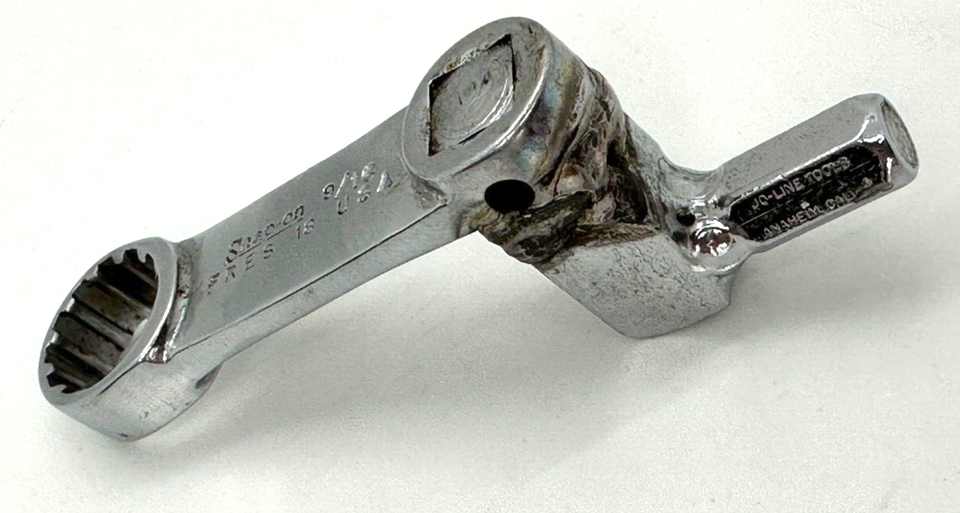 Snap On Tools Jo-Line 9/16" Obstruction Specialty Torque Wrench Adaptor ...