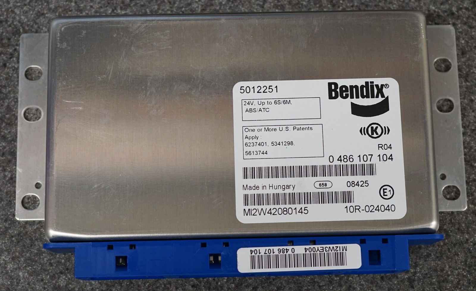 BENDIX EC-60 PREMIUM 24V ABS ATC 6S 6M ECU BRAKE CONTROLLER BAE CAT ...