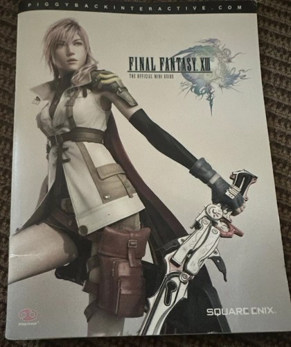 Final Fantasy XIII The Official Mini Guide Square Enix | eBay