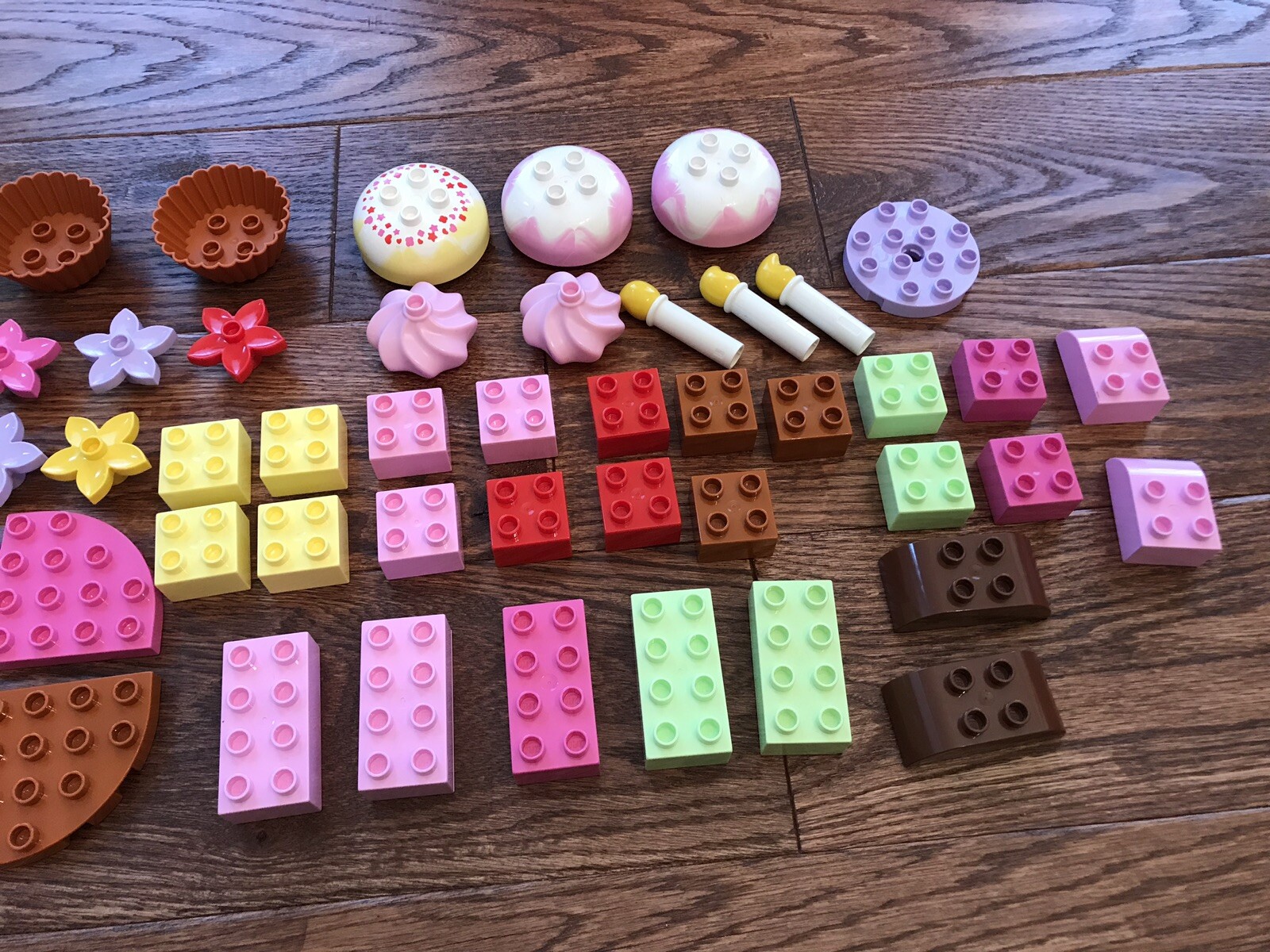 Lego Duplo Creative Cakes Cupcake Candles Bakery Blocks Birthday 6785 ...