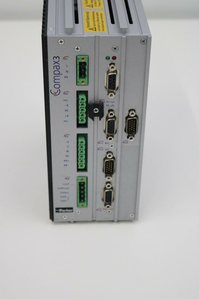 Parker C3S025V2 F10 I11 T40 M12 Compax3 Servo Drive | eBay