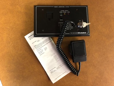 Wheelock Safepath RMS-2B Remote Microphone for Fire Protective ...
