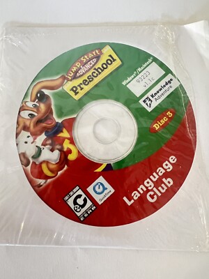 JumpStart Advanced: Preschool Windows Macintosh Mac Disc 3 CD ROM ...