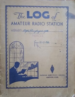 ARRL Log Book from 1932 to 1941 - W8GBM | eBay