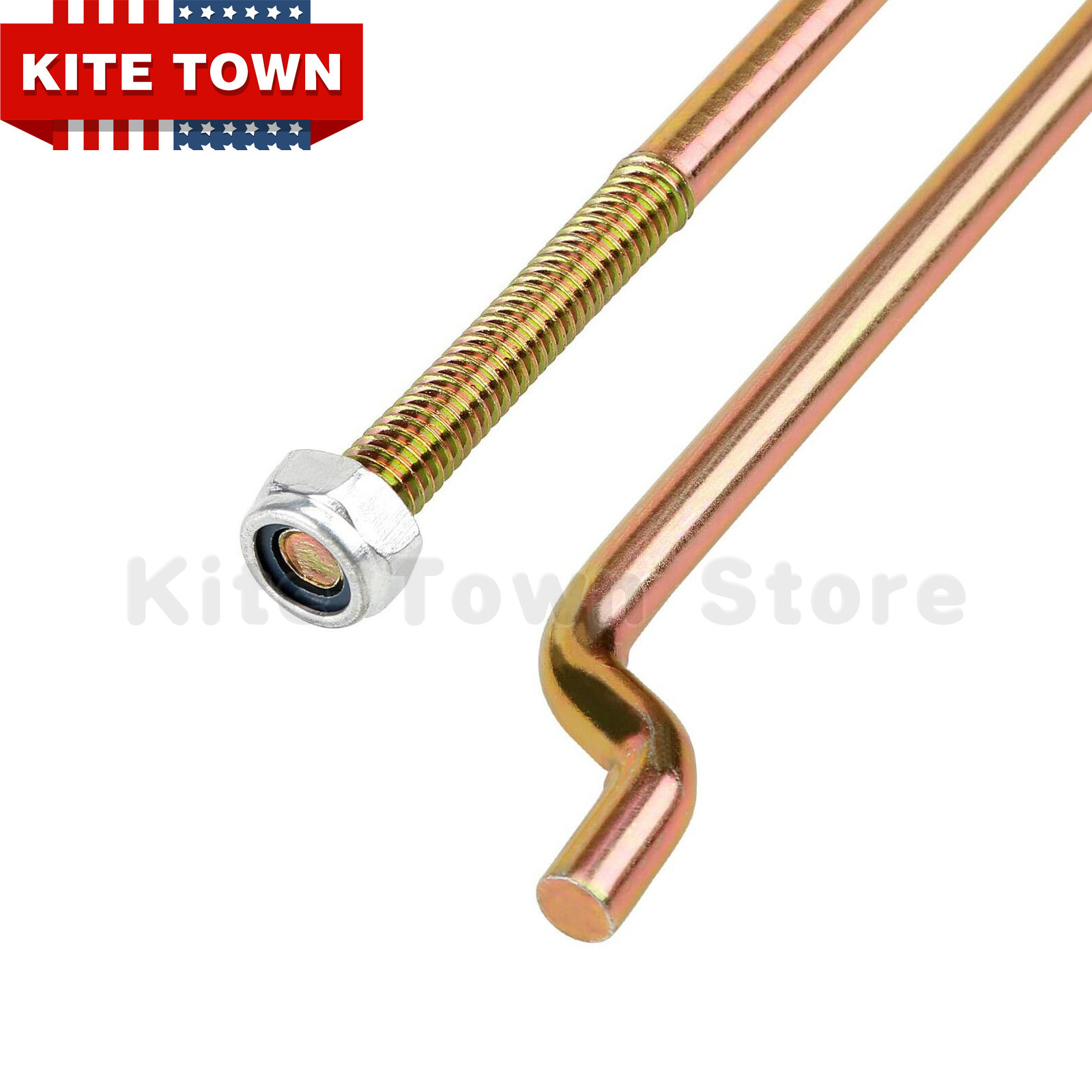 8 Pack Battery Hold Down Rod J Bolt For Club Car DS Golf Cart 98-Up ...