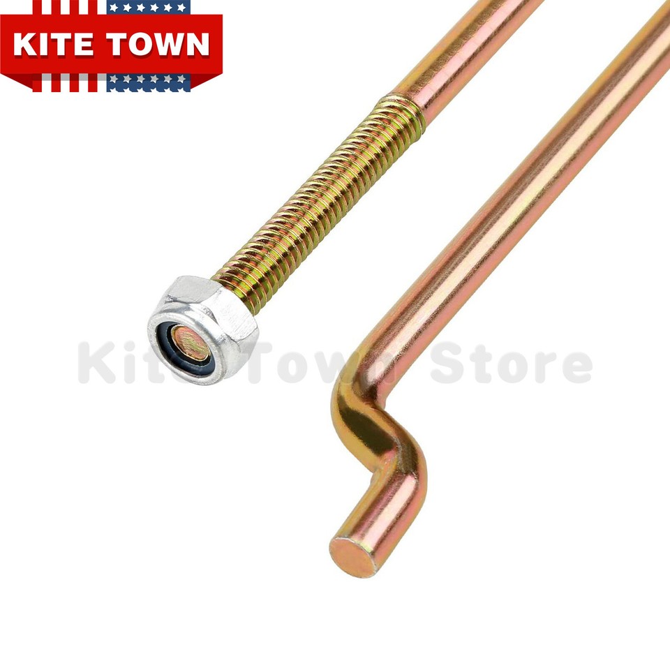 8 Pack Battery Hold Down Rod J Bolt For Club Car DS Golf Cart 98-Up ...