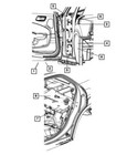 Genuine Mopar 2011-2023 Chrysler 300 Door Outer Panel Rear Right ...