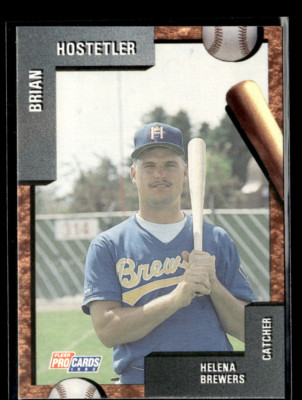 Brian Hostetler 1992 Helena Brewers Team Set | eBay