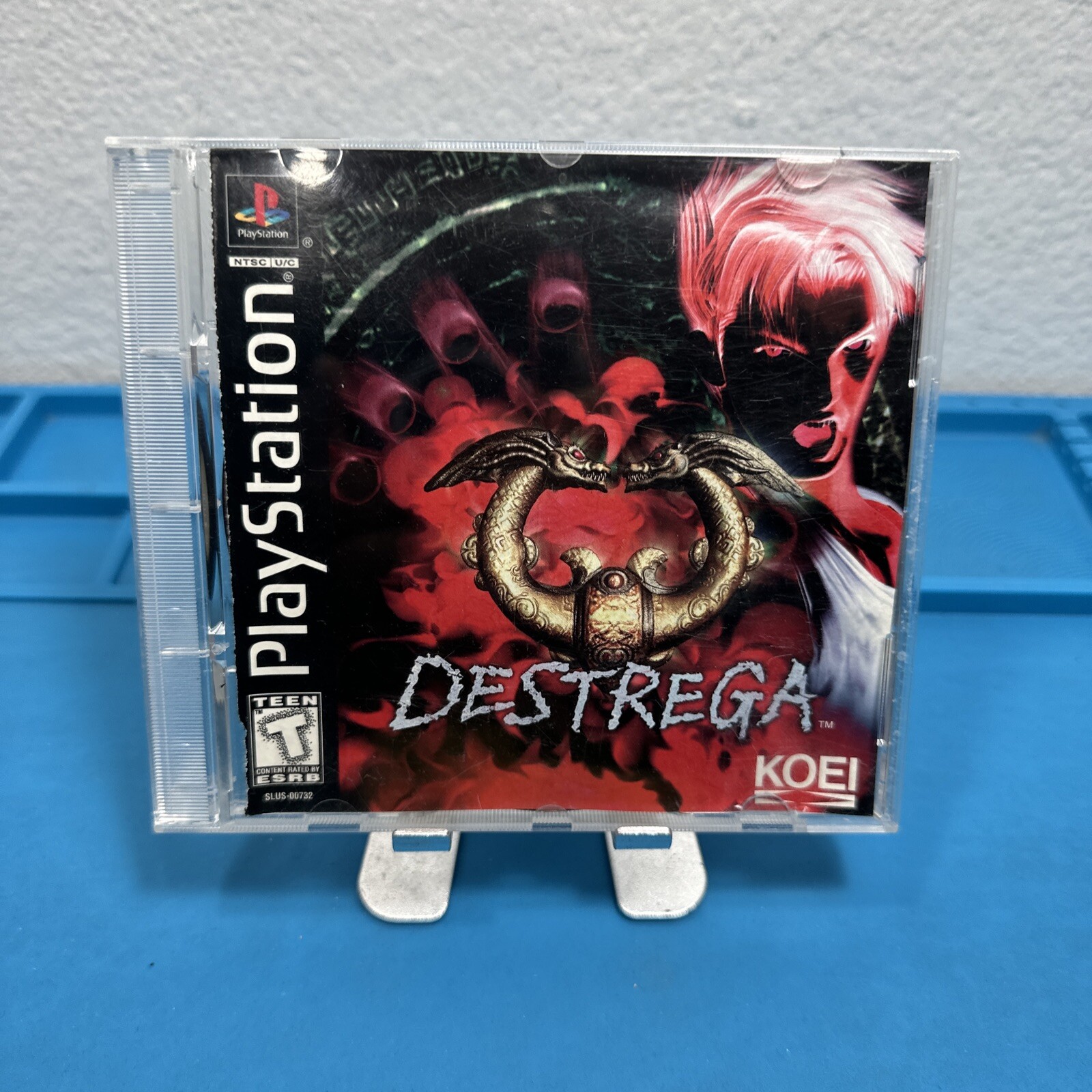 Destrega PLAYSTATION 1 PS1 Game Disc Only Tested & Working PSOne ...