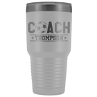 Personalized Soccer Coach Tumbler Cup Coach Gift Coach Travel Coffee ...