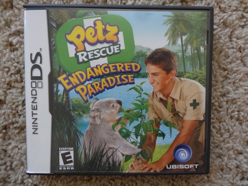 Petz Rescue - Endangered Paradise - Nintendo DS Game 8888164968| eBay