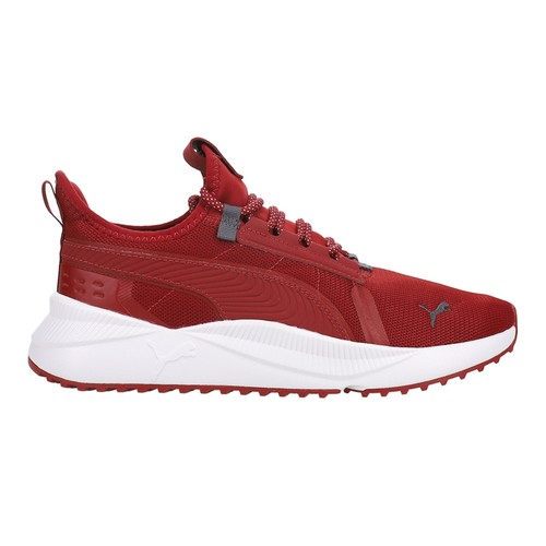 PUMA Pacer Future Street Speckle Lace Up Mens Red Sneakers Casual Shoes ...