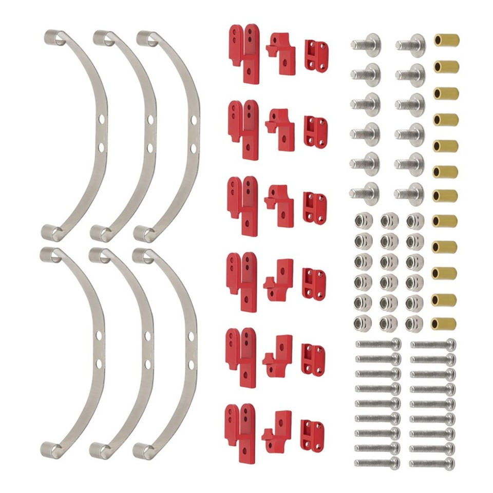 2X(1 Set Leaf Spring Damping Suspension Accessories for 1/16 MN Model ...