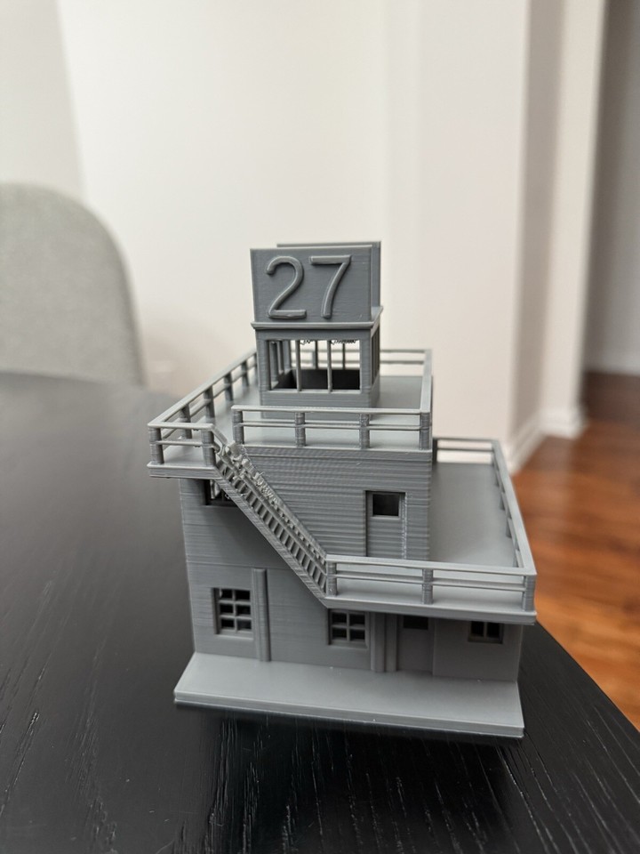 HO Scale Control Tower - 1:87 Gauge Signal Tower - Built And Ready - HO ...