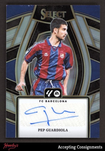 2023-24 Select La Liga Select La Liga Signatures Pep Guardiola AUTO FC ...