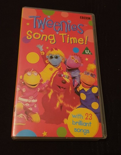 Tweenies Song Time VHS Tapes Video Cassette Children's 23 brilliant ...
