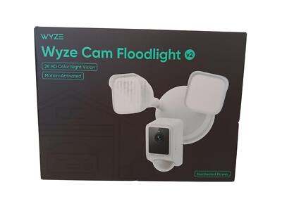 WYZE Cam Floodlight V2 (2K HD Color Night Vision, Motion Activated) | eBay