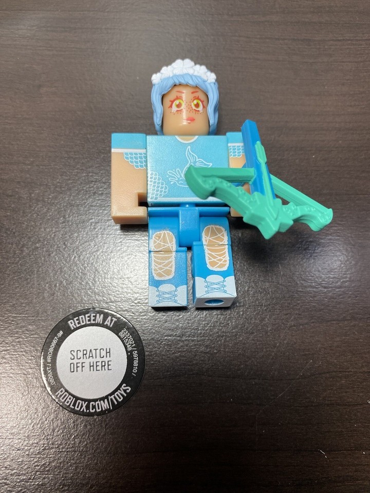 Roblox Series 12 SPARKLINGS' MEADOW: DELPHINE Figure +MERMAID MYSTIQUE ...