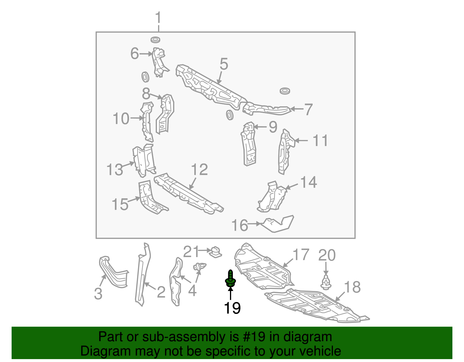 Toyota OEM Splash Shield-under Cover Screw 90159A0010 for sale online ...