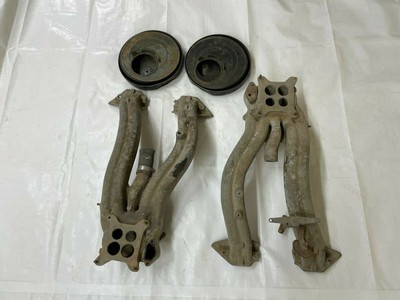 1960 1961 Mopar Cross Ram Intake Manifolds & Air Cleaners Chrysler 383 ...