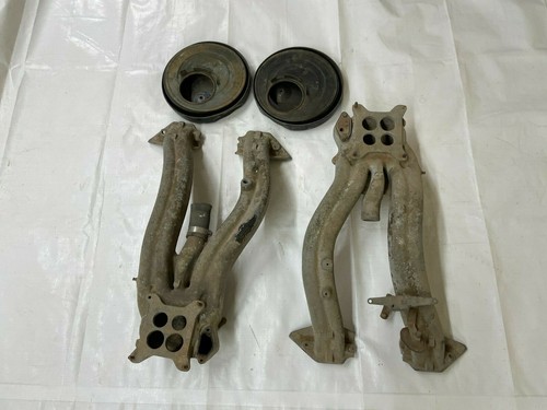 1960 1961 Mopar Cross Ram Intake Manifolds & Air Cleaners Chrysler 383 ...