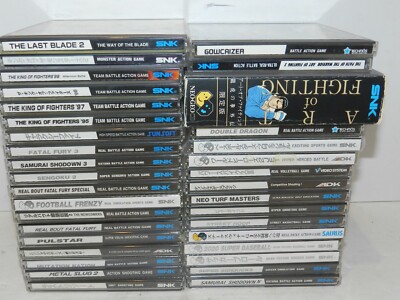 Neo Geo CD Games NeoGeo Collection - You Pick Title RARES 1 Owner Game ...