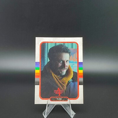 Zerocool 2023 - Stranger Things Season 4 - Topps - Yuri Ismaylov #26 | eBay
