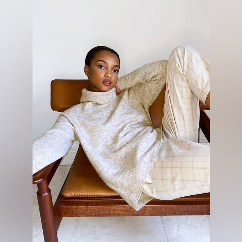 Aritzia Babaton Plutarch Wool/Yak Turtleneck Sweater … - Gem