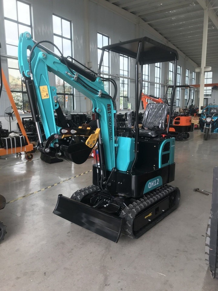 NEW AGT 13.5 HP 1 ton Mini Excavator Digger Tracked Crawler B&S EPA Gas ...