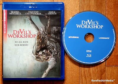 Devil's Workshop (Blu-ray, 2022) starring Emile Hirsch *Horror* w/Slipcover *FS* 31398336174| eBay
