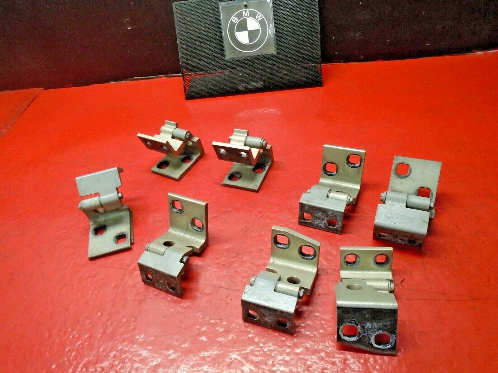 00 01 02 03 04 05 06 BMW X5 E53 DOOR HINGE HINGES SET ALL X8 OEM PEARL ...