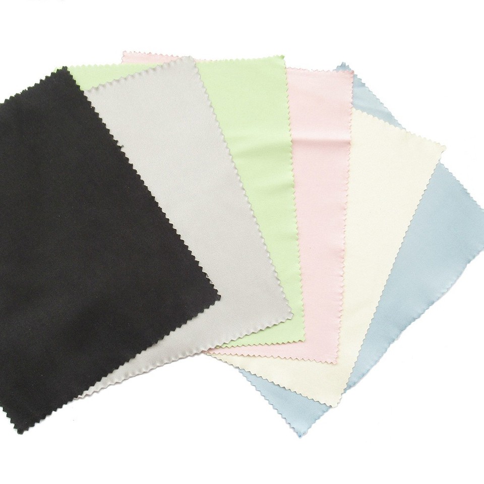 24Pcs Eyeglasses Cleaning Cloth Microfiber for Lens Screen Pocket Size ...