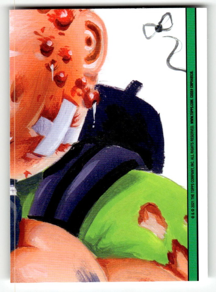 2021 Topps Garbage Pail Kids Go on Vacation #11b Amad Amazon | eBay