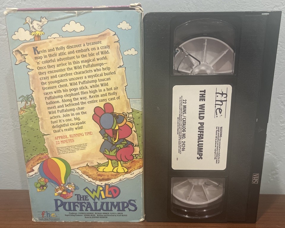 The Wild Puffalumps (VHS, 1988) 12232424639 | eBay