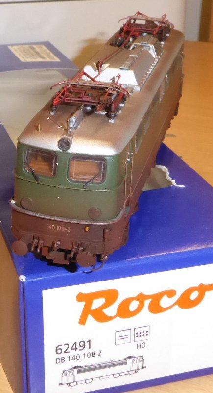 Roco 62491 H0 Elektrolokomotive BR 140 108-2 der DB gealtert Ep.4/5 mit ...