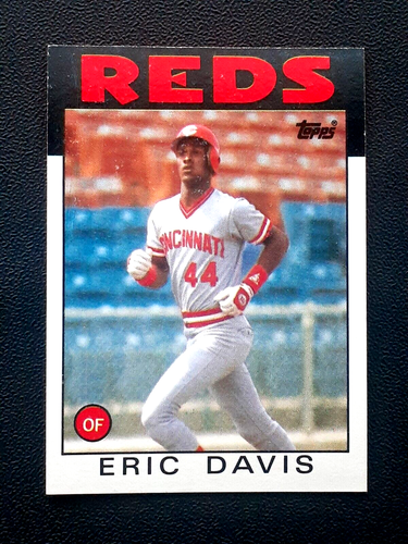 ERIC DAVIS 1986 TOPPS 86 NO 28 NRMINT+ 55911 | eBay