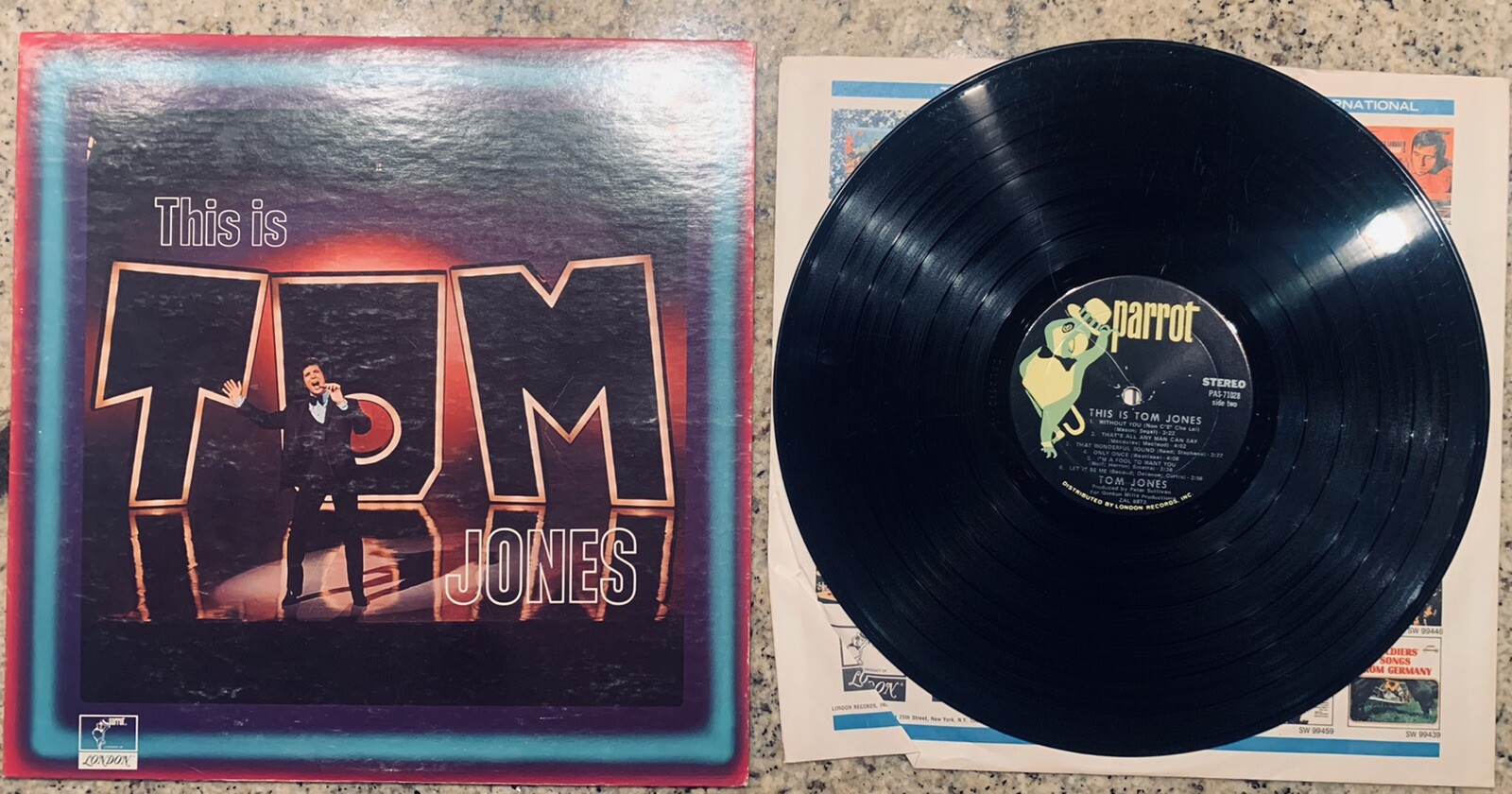 Vintage Tom Jones - This is Tom Jones. Record, album, LP, Vinyl | eBay