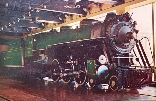 1926 Steam Locomotive Engine from Virginia at Smithsonian 1950s Vintage ...