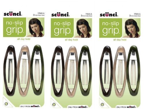 No-slip Grip Oval Snap Clips, 8cm, 9-Count | eBay