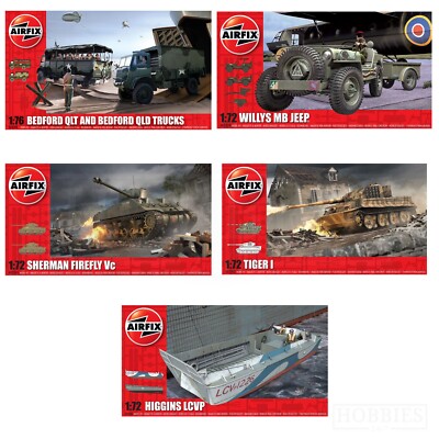 Airfix Trucks Tanks Military Vehicles 1:72 1:76 Scale Model Kits | eBay UK