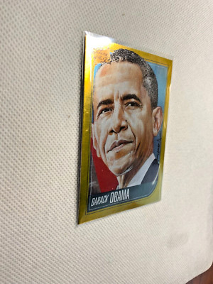BARACK OBAMA 2021 SUPER PRODUCTS GOLD CHROMIUM #8 AA58 | eBay