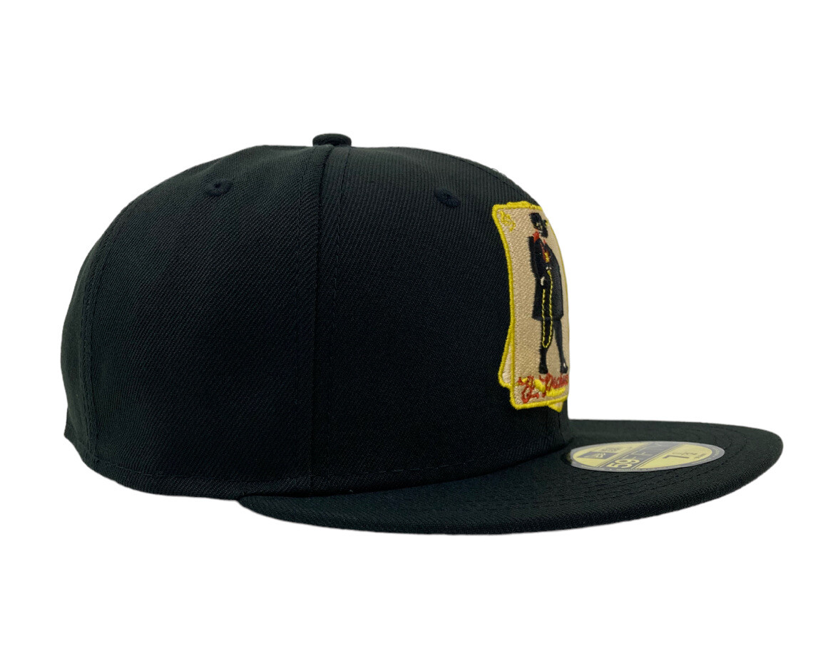 New Era Pachuco Minor League Baseball black 59fifty fitted hat cap hat ...
