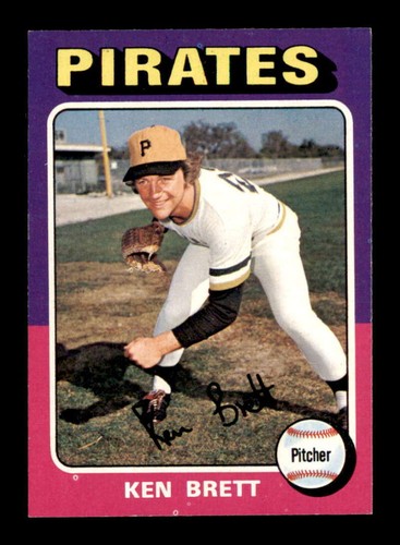 1975 Topps #250 Ken Brett NM/NM+ X3041489 | eBay