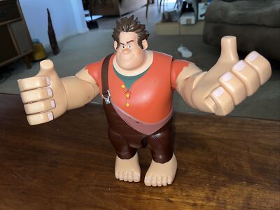 Talking Wreck It Ralph Large Toy Action Figure 12” Works! | eBay