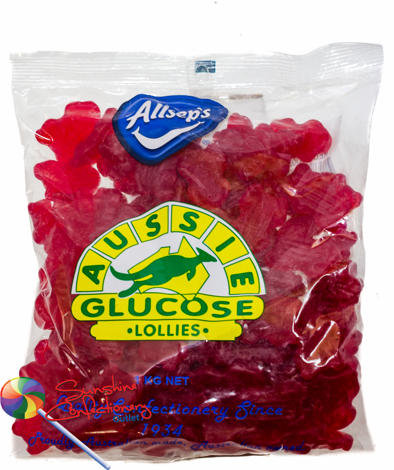 RED FROGS LOLLIES - ALLSEPS - 1 KILO Australian Sweets | eBay