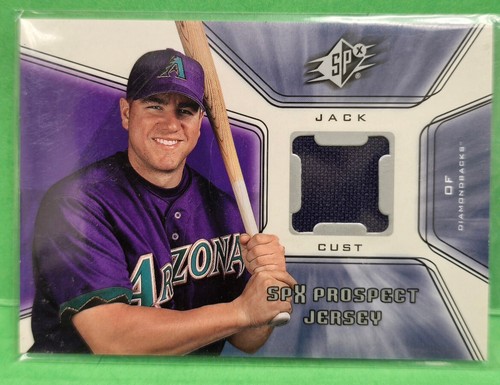 2001 SPx Prospect Jersey JACK CUST #130 Player Worn Arizona ...