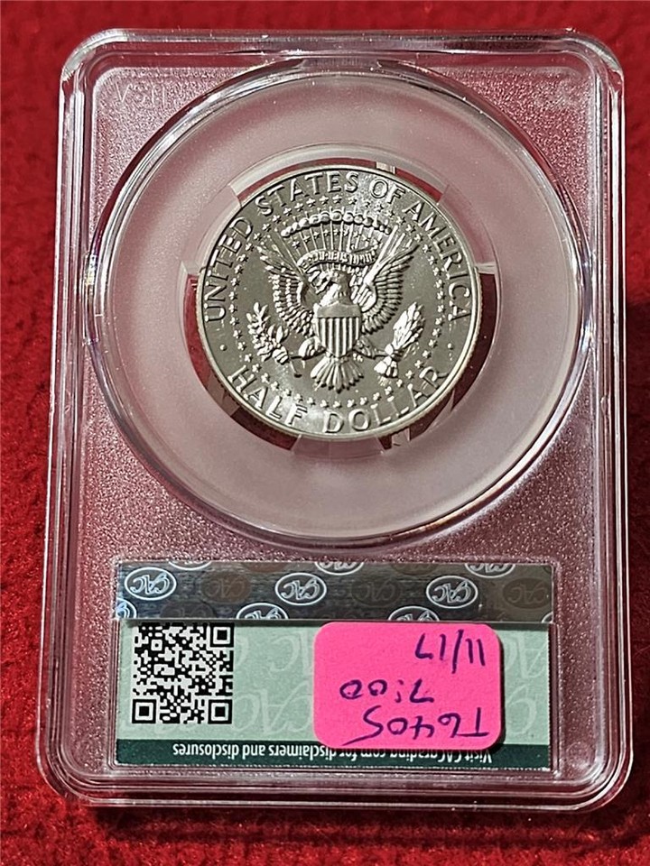 1964 SILVER KENNEDY HALF DOLLAR CAC PR 66 #MF-T6405 | eBay