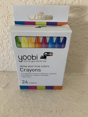 Yoobi Box of 24 Crayons | eBay