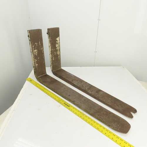 Class II 2 Tapered Forklift Forks Carriage Mount 39" x 5" (No Locks ...